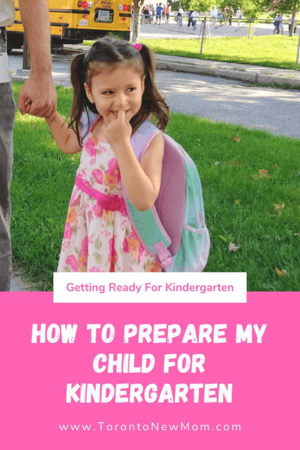 Getting Ready For Kindergarten