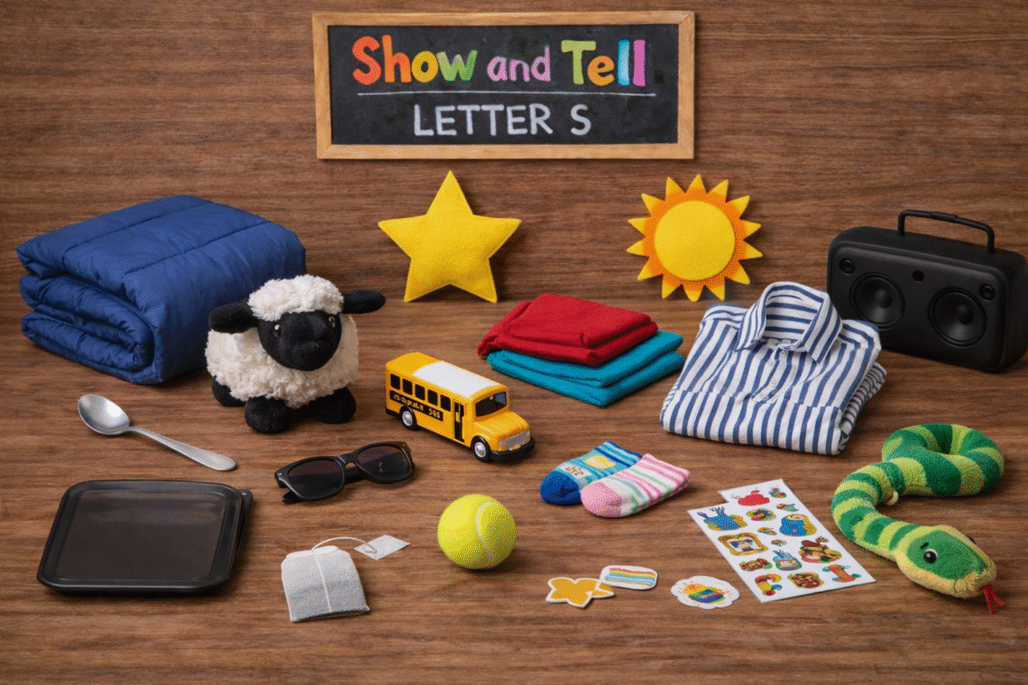 Show and Tell List for Preschool | Toronto New Mom Blog